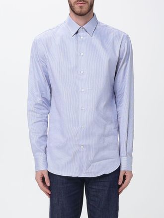 Emporio Armani Chemise Homme couleur Bleu Azur