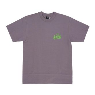 HUF Pflaume Glow Tee Kurzarm - - Tops - Herren - Lila - S