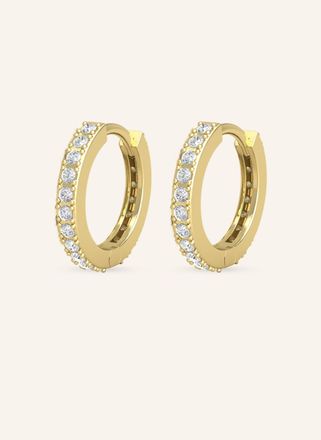 VEYNOU Veynou Creolen Huggies Aus 14 Karat Gelbgold Und 0,52ct. Lab-Grown Diamanten gold