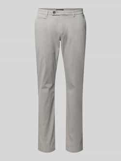 Bugatti Fein strukturierte Chino mit Ges&auml;&szlig;taschen