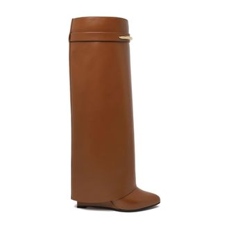 Givenchy Tan Rubber Rain Boots - - Shoes - Damen - Beige - 36 EU