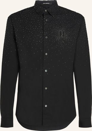 Karl Lagerfeld Hemd schwarz