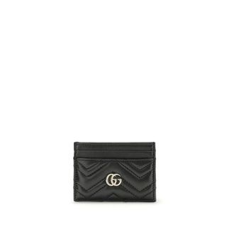 Gucci GG Marmont Kartenetui - - Accessories - Damen - Schwarzk - ONE SIZE