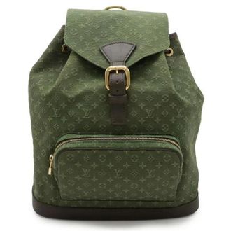 Louis Vuitton Pre-owned Canvas Rucksack - - Pre-owned - Damen - Gr&uuml;n - ONE SIZE