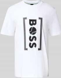 HUGO BOSS Regular Fit T-Shirt aus reiner Baumwolle Modell ICONIC