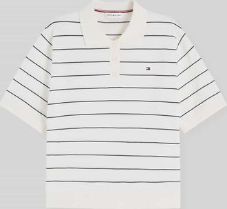 Tommy Hilfiger Regular Fit Pullover aus reiner Baumwolle mit Polokragen
