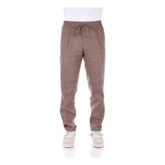 BRIGLIA 1949 Homme, Pantalons, Brun, Taille: 2XL Slim-fit Pantalons
