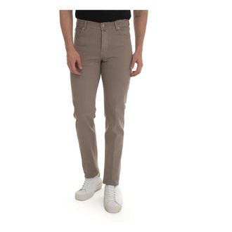 Kiton Stylische Slim-Fit Denim Jeans - - Jeans - Herren - Beige - W32