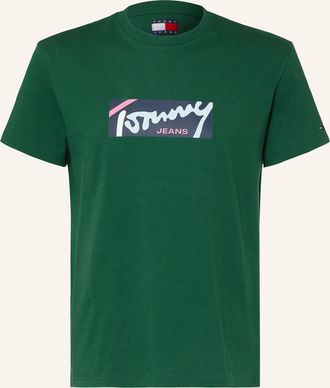 Tommy Jeans T-Shirt gruen