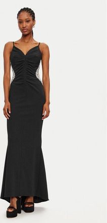 Rinascimento Rinascimento Abendkleid CFC0121948003 Schwarz Slim Fit