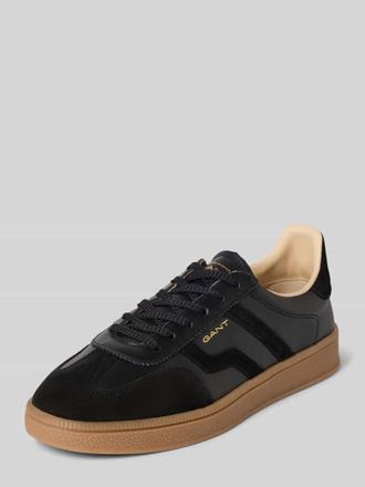 GANT Sneaker aus echtem Leder mit Logo-Pr&auml;gung Modell Cuzima