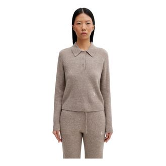 Sporty & Rich Woolen jumper SRC Cashmere - - Knitwear - Damen - Beige - L