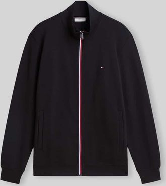 Tommy Hilfiger Regular Fit Sweatjacke aus reiner Baumwolle