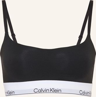 Calvin Klein Bustier Icon Cotton Modal schwarz