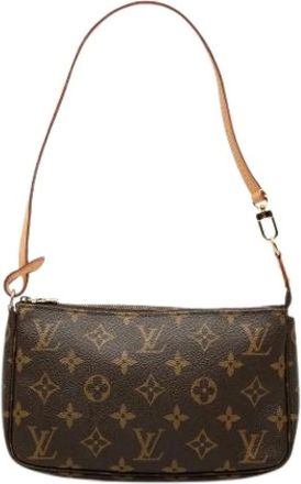 Louis Vuitton Pochette Accessoires Pre-owned - Femme - Pre-owned - Brun - Taille: ONE Size