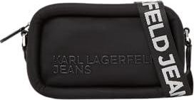 Karl Lagerfeld Karl Lagerfeld Jeans, Femme, Sac Appareil Photo Puffy, Noir, One size