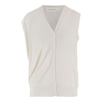 Niccol&ograve; Pasqualetti Niccol&ograve; Pasqualetti, Femme, Vestes, Beige, Taille: ONE Size Kt51Wcyacream Cardigan en Laine