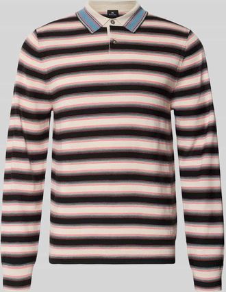 Paul Smith Poloshirt aus reiner Wolle