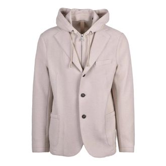 Eleventy Blazer Stondato - - Jackets - Herren - Beige - 2XL