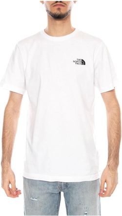 The North Face Homme, Sport, Blanc, Taille: S Mountain Sketch SS Tee
