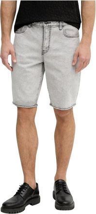 A|X Armani Exchange Denim Shorts - - Shorts - Herren - Grau - W36