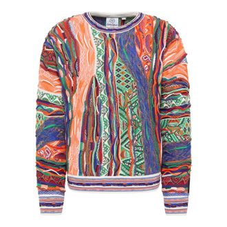 Carlo Colucci Rundhals-Pullover - - Knitwear - Herren - Mehrfarbig - L