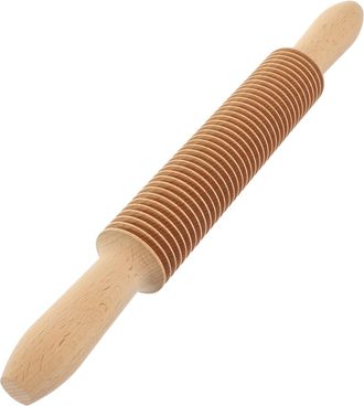 PartyKindom Holz Teigroller Nudelschneidwalze Teigroller Aus Holz Nudelroller Walze Holzteigroller Gebäckroller