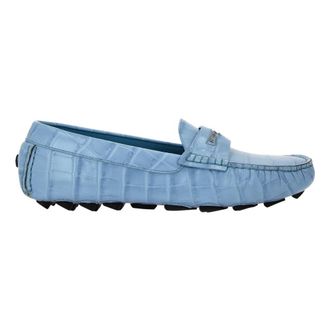 Philipp Plein Driver Cocco Moccasin - - Shoes - Damen - Blau - 40 EU