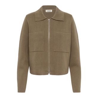 Soaked In Luxury Strickware - - Jackets - Damen - Braun - XL