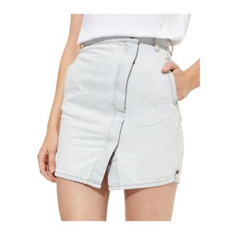 One Teaspoon Society Mini Jeansrock - - Skirts - Damen - Blau - W24