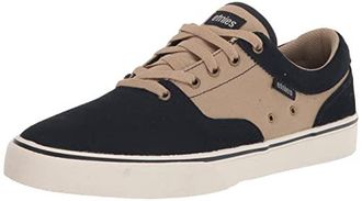 Etnies Chaussures de skate Flux Low Top pour homme, Bleu marine/camel, 45 EU