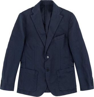 Original Vintage Homme, Vestes, Bleu, Taille: L Veste crois&eacute;e
