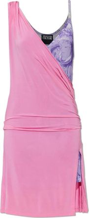 Versace Jeans Couture Femme, Robes, Rose, Taille: 36 FR Barocco Pattern Slip Dress