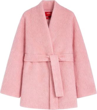 Max Mara Femme, Manteaux, Rose, Taille: 38 FR Cardigan Jacket