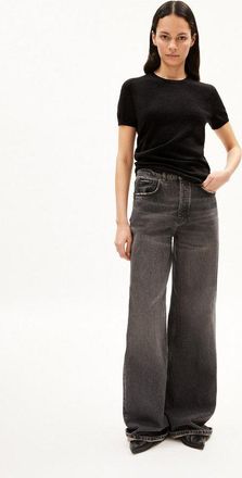 Armedangels T-Shirt GUILIAA MERINO Strickshirt aus Merino-Wolle Slim Fit
