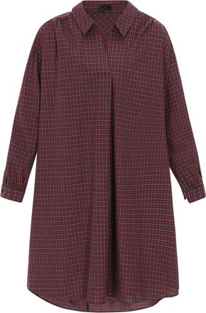 Dreimaster Dreimaster Kleid Frauen Roter Scheck