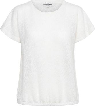 &Co Woman Strukturiertes Oberteil - - Tops - Damen - Wei&szlig; - 3XL