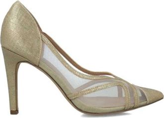 Menbur Decollet&egrave; in T&uuml;ll und Laminat - - Shoes - Damen - Gelb - 40 EU