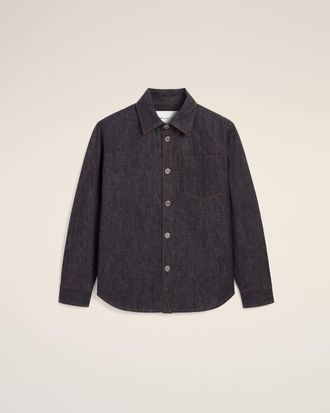 Ami Ami Paris - Surchemise bleue en coton Ami de Coeur Bleu - Taille : XXL - Unisex