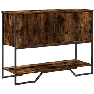 vidaXL Konsolentisch R&auml;uchereiche 100x35x74,5 cm Holzwerkstoff Vidaxl