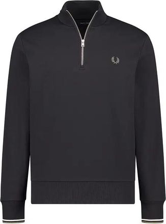 Fred Perry Herren Troyer schwarz unifarben
