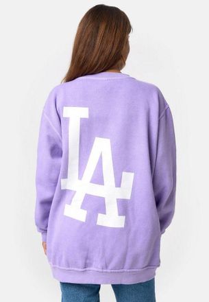 Worldclassca Longsweatshirt Worldclassca Oversized Sweatshirt LA College Langarmshirt Pullover