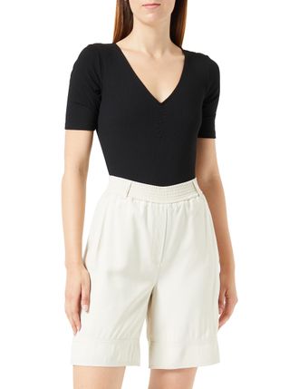 Comma Damen 60.2.62.18.180.2131439 Bermudas, 8058 beige, 36