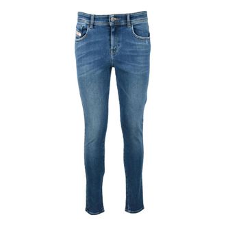 Diesel Stretch-Jeans aus Baumwollmischung - - Jeans - Damen - Blau - W27