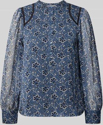 Pepe Jeans London Langarmbluse mit semitransparenten &Auml;rmeln Modell GANIA