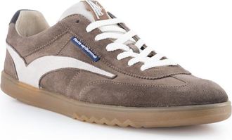 Floris Van Bommel Herren Sneaker braun Veloursleder