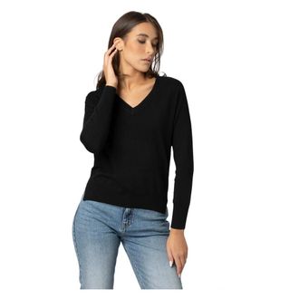 Kocca Damen, Strickwaren, Schwarzk, SGr&ouml;&szlig;e