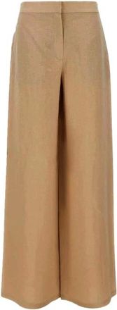 Max Mara Femme, Pantalons, Brun, Taille: 36 FR Max Mara Rtw