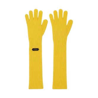 N&deg;21 Guanti Maglia - - Accessories - Damen - Gelb - ONE SIZE
