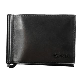 Calvin Klein Homme, Accessoires, Noir, Taille: ONE Size Portefeuille avec pince &agrave; billets